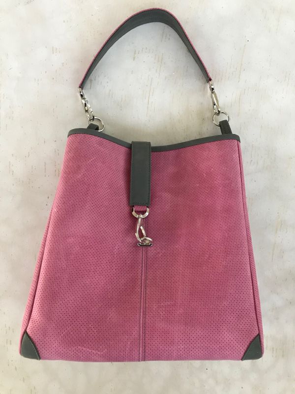 Handgemaakte lederen shopper extra groot De Tassen Fabriek